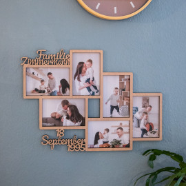 Personalisierte Bilderrahmen (z.B. mit Name, auch mehrzeilig)