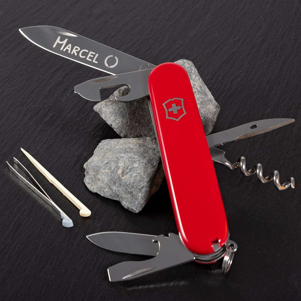 Schweizer Taschenmesser Victorinox® "RangerWood" mit Gravur | ♥ Haus ...